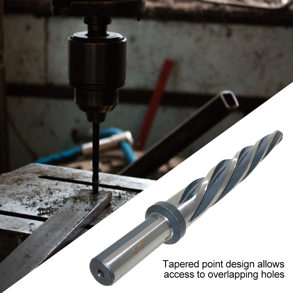 5/8 Inch Bridge Reamer Chamfer Enlarge Hole HSS Drill Bit Tapered ...