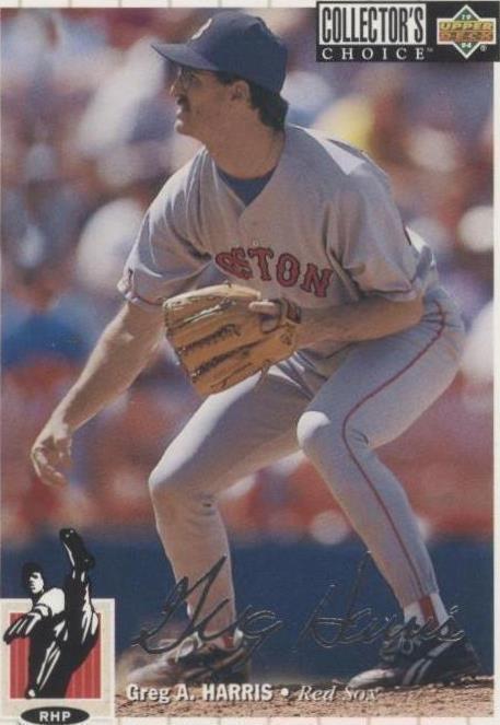 1994 Upper Deck Collector's Choice - Greg Harris #506 Silver Foil ...