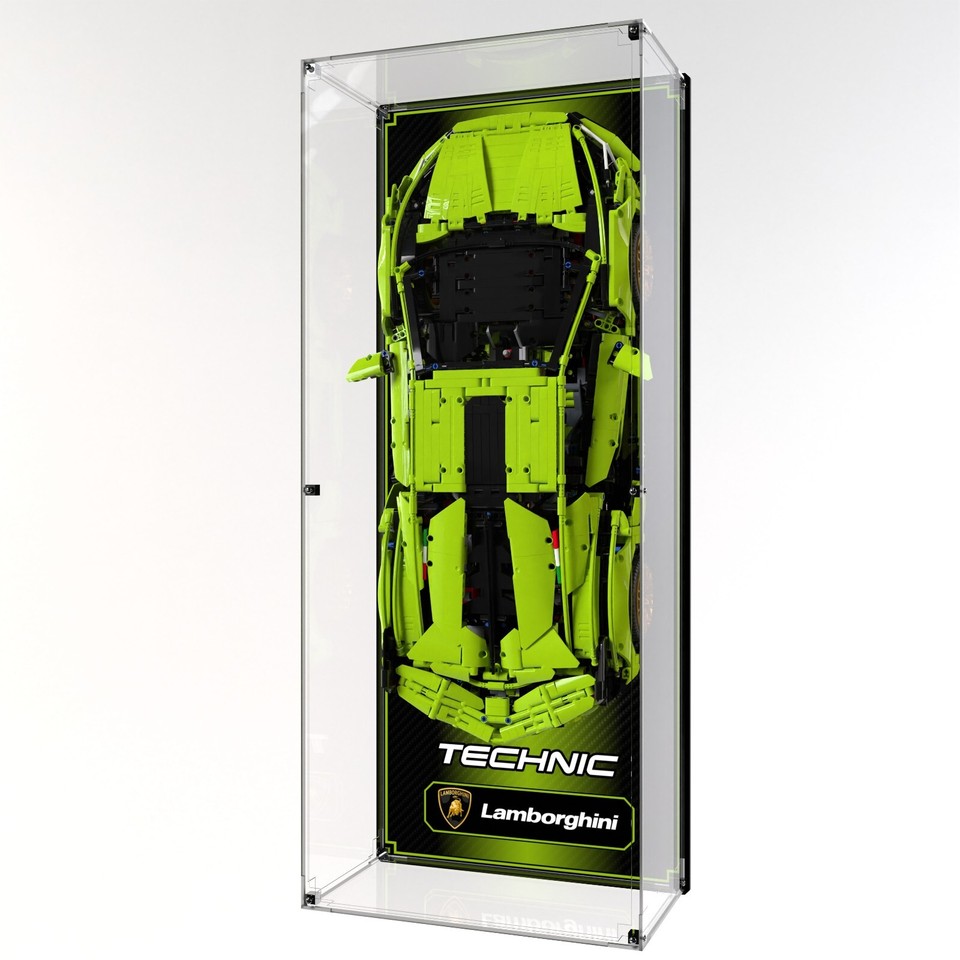 BRICK IN IT Wall Display Case For LEGO® Technic Lamborghini Sián FKP 37 ...