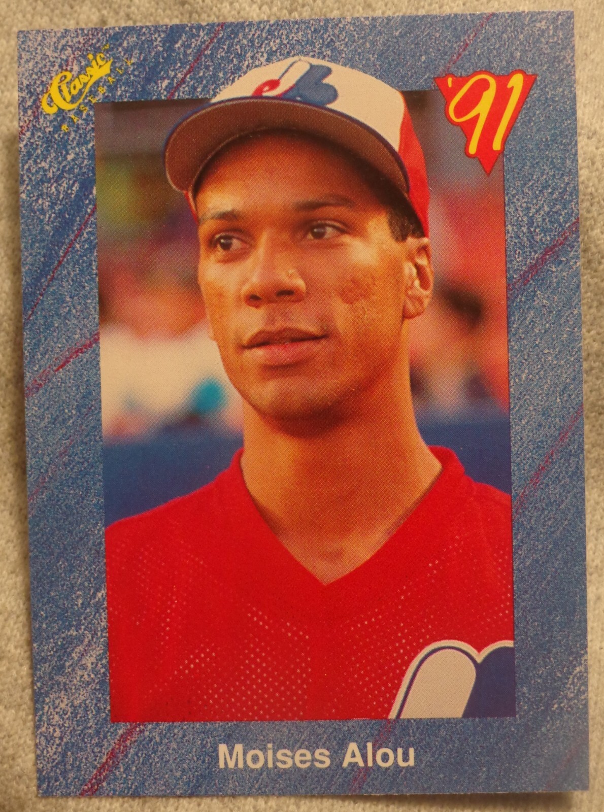 1991 Classic Baseball Card (Blue) #T50 Moises Alou - Expos....NM | eBay