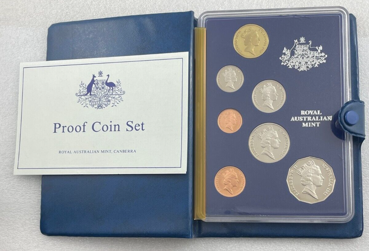 1985 Australian Proof Coin Set in Wallet INCL Certificate- Top Coins | eBay