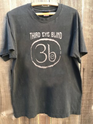 Third Eye Blind band Logo Charcoal Short sleeve T shirt Unisex NH17854 ...