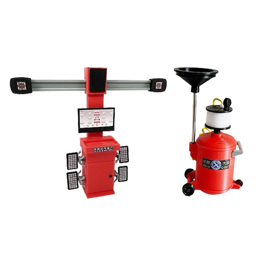 Diorama 1:18 Car Repair Model Garage Workshop Prop Model Scene ...