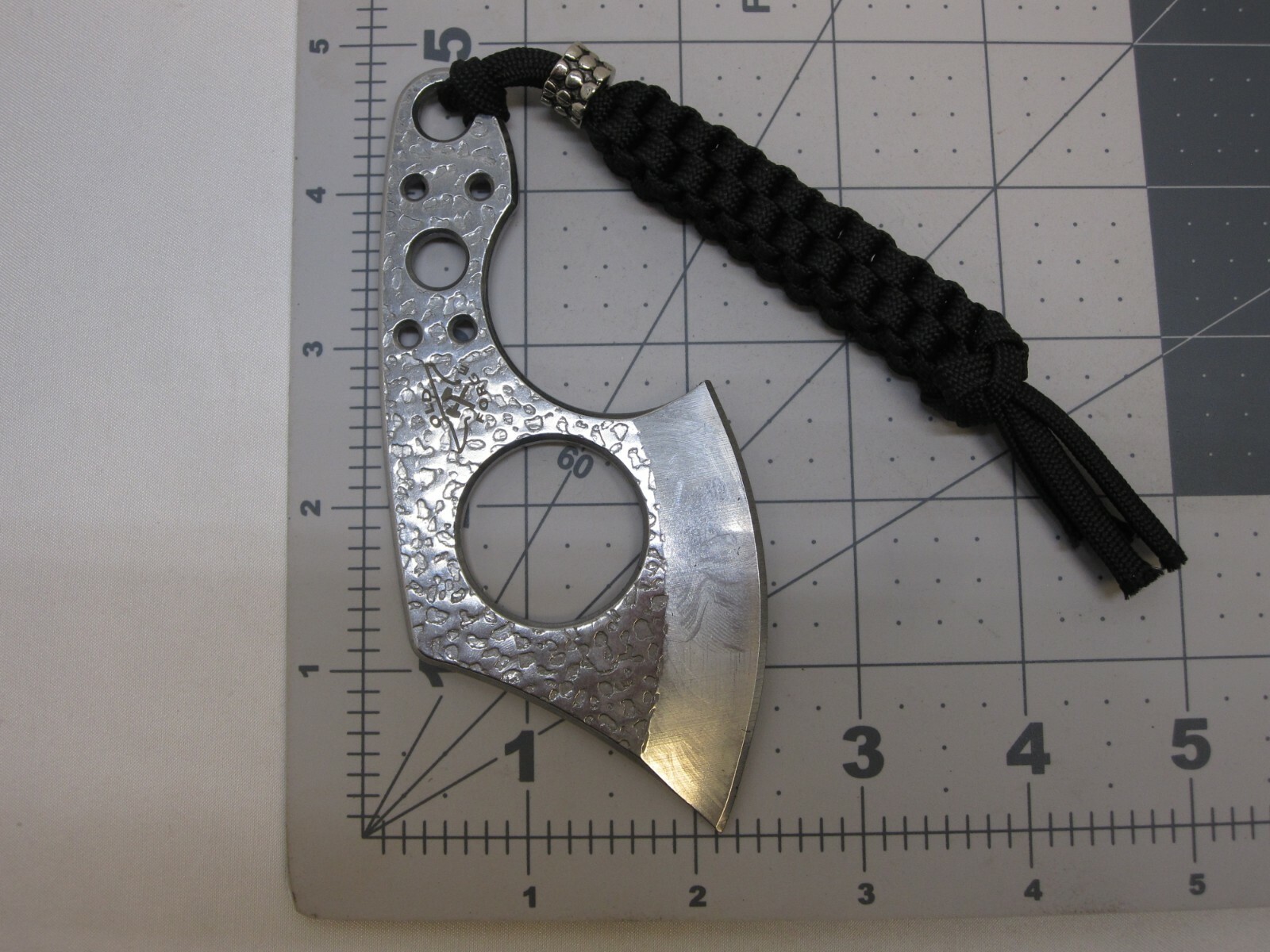 NEW POCKET CHOPPER MINI MEAT CLEAVER BUTCHER KNIFE w/ SHEATH & LANYARD ...