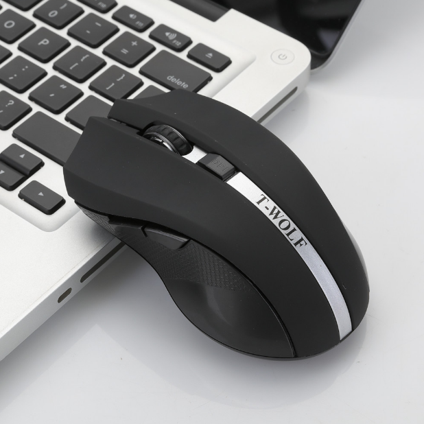 Office wireless mouse 6-button silent computer peripheral wireless ...