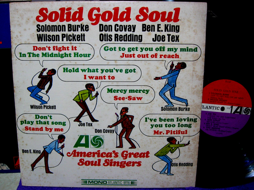 Solid Gold Soul LP 1966 Atlantic MONO - Vg+ VINYL Otis Redding Wilson ...