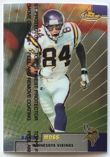 RANDY MOSS 1999 Topps Finest #50 w/coating MINNESOTA VIKINGS *Free ...