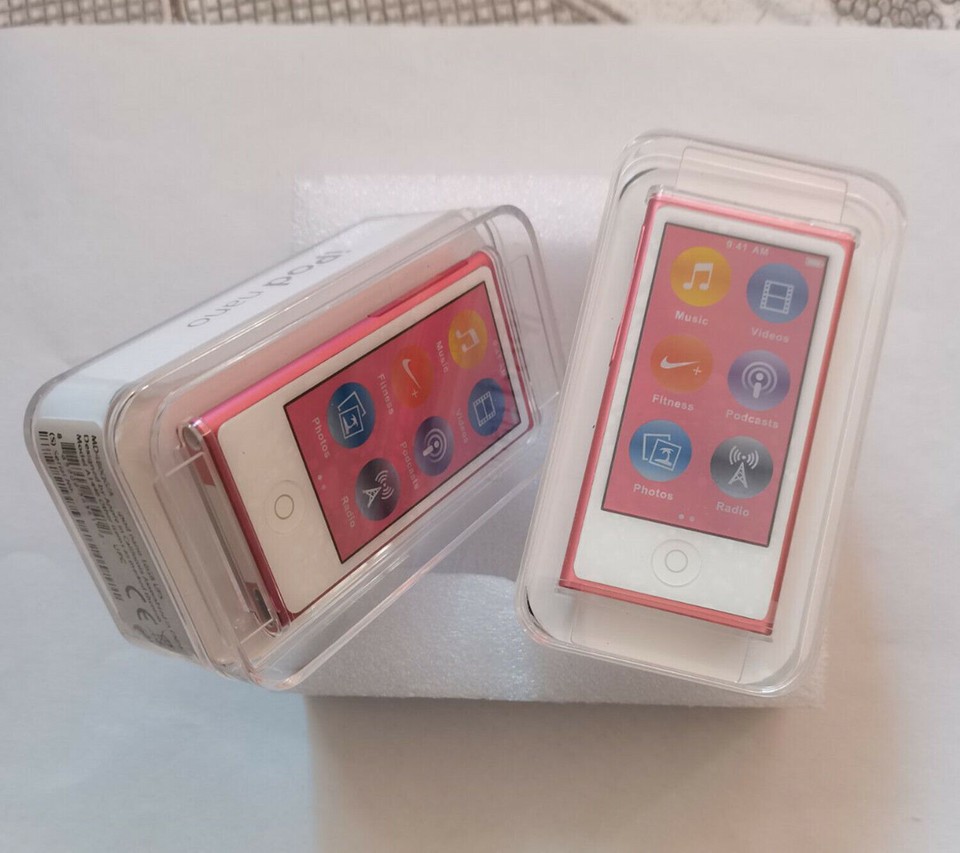 🍎Apple iPod Nano 7th, 8th Generation 16GB MP3 🌈NEW All colours Box | eBay