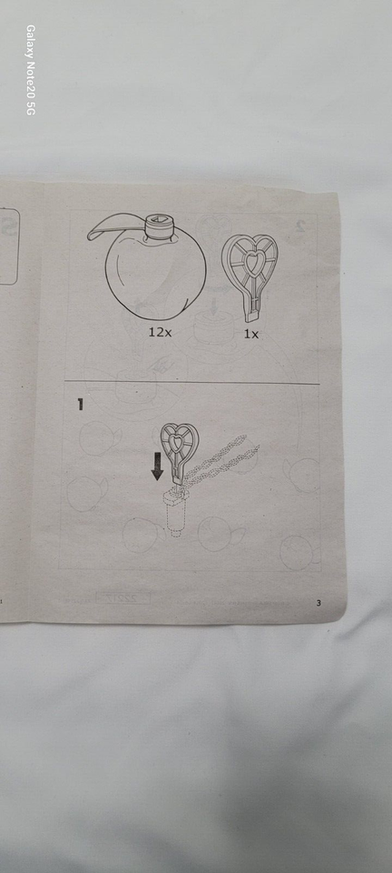 Ikea Solvinden Green Apple String Light Covers (Lights not included) | eBay