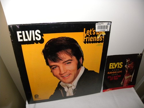 ELVIS PRESLEY--"Let's Be Friends"--SEALED Album with Bonus Picture ...
