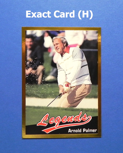 Arnold Palmer 1990 LEGENDS Gold Card #15 _ Exact card (H) | eBay