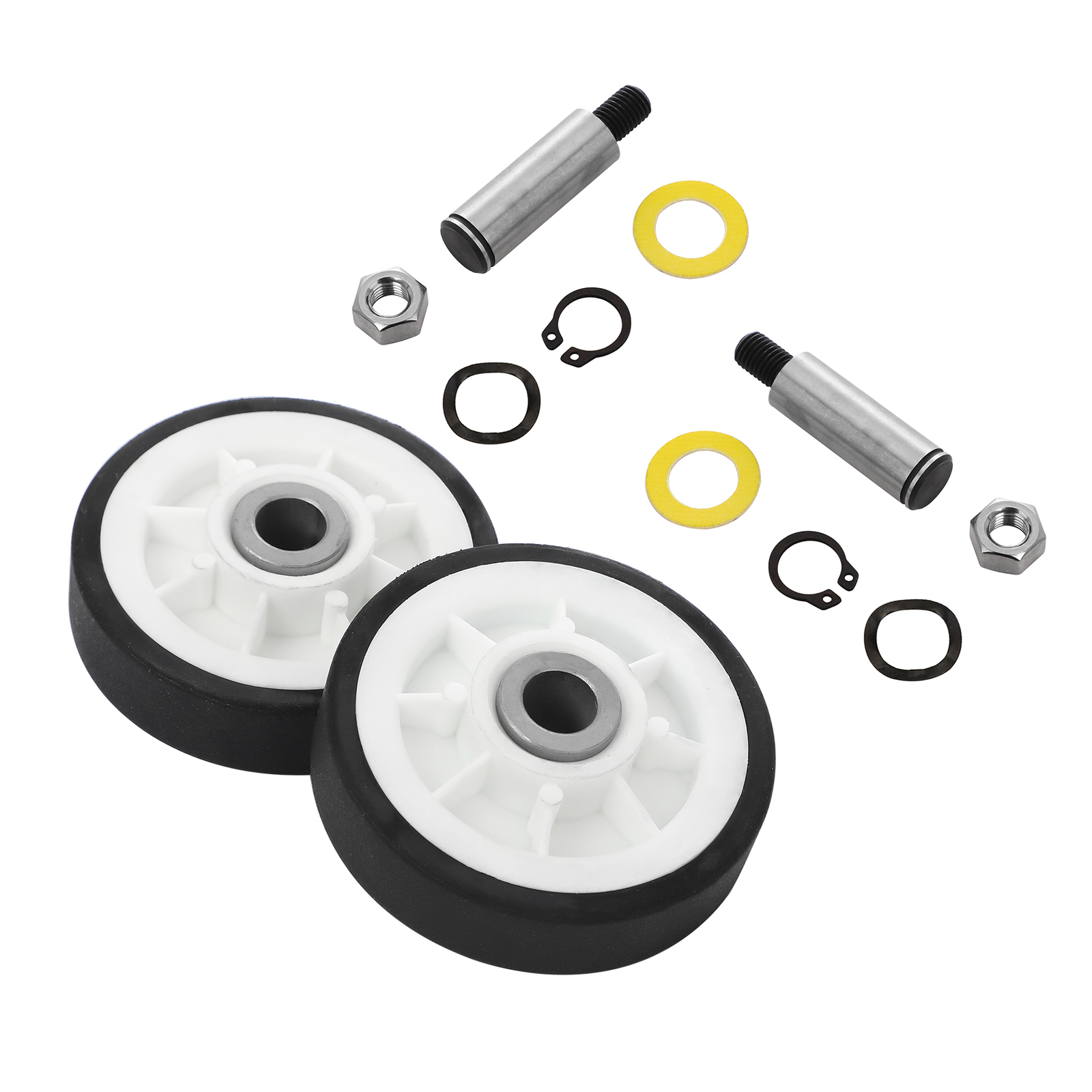 Dryer Wheel Drum Roller Shaft Kit Fits Maytag Norge New 31001096 LA ...