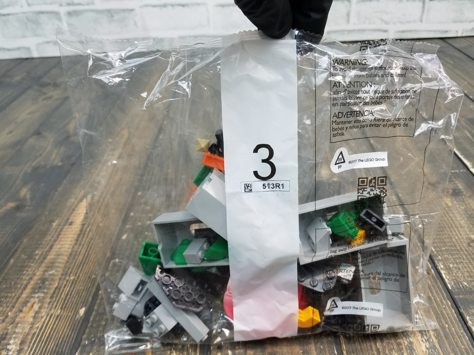 2017 LEGO Bag #3 MARIO Factory Sealed Replacement Parts Bag Pieces ...