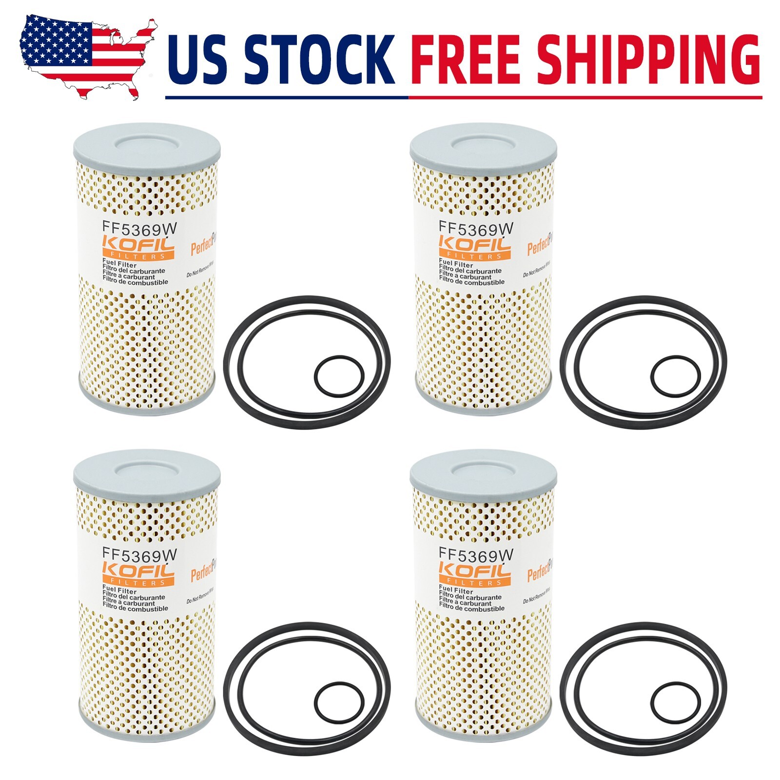 FLEETGUARD FF5369 - Fuel filter cross reference