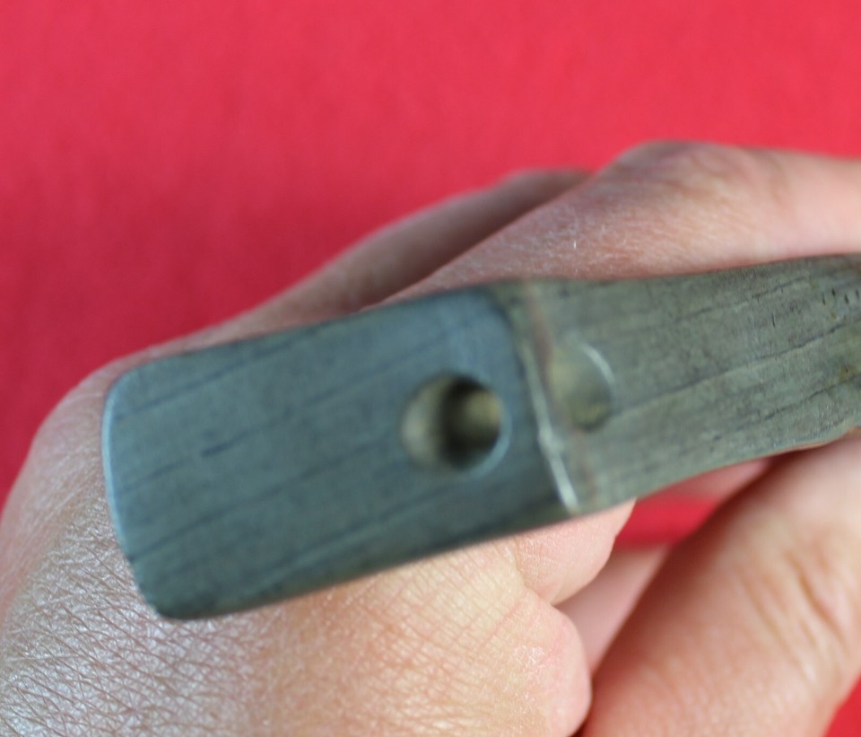 Birdstone Ohio Arrowhead Indian Artifact Bennett COA Pictured large at 6" | eBay