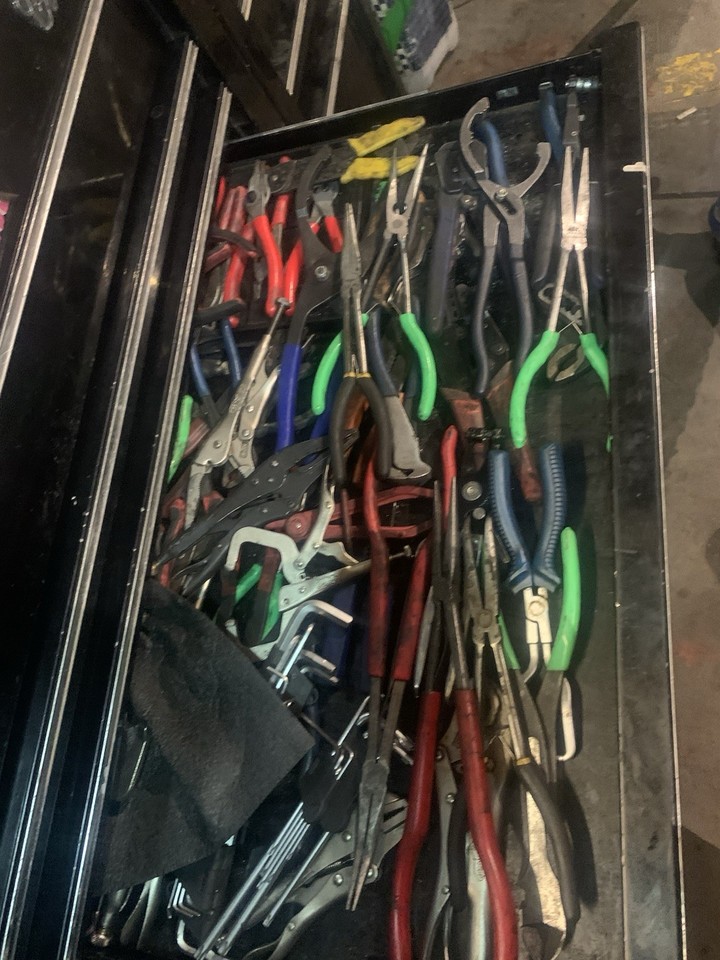 Snap On Classic 78 Tool B. Top Hutch Side Locker Side Corner T.B. And ...