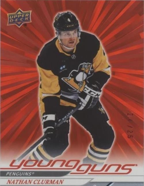 2024-25 Upper Deck Extended Series - Young Guns Nathan Clurman #729 ...