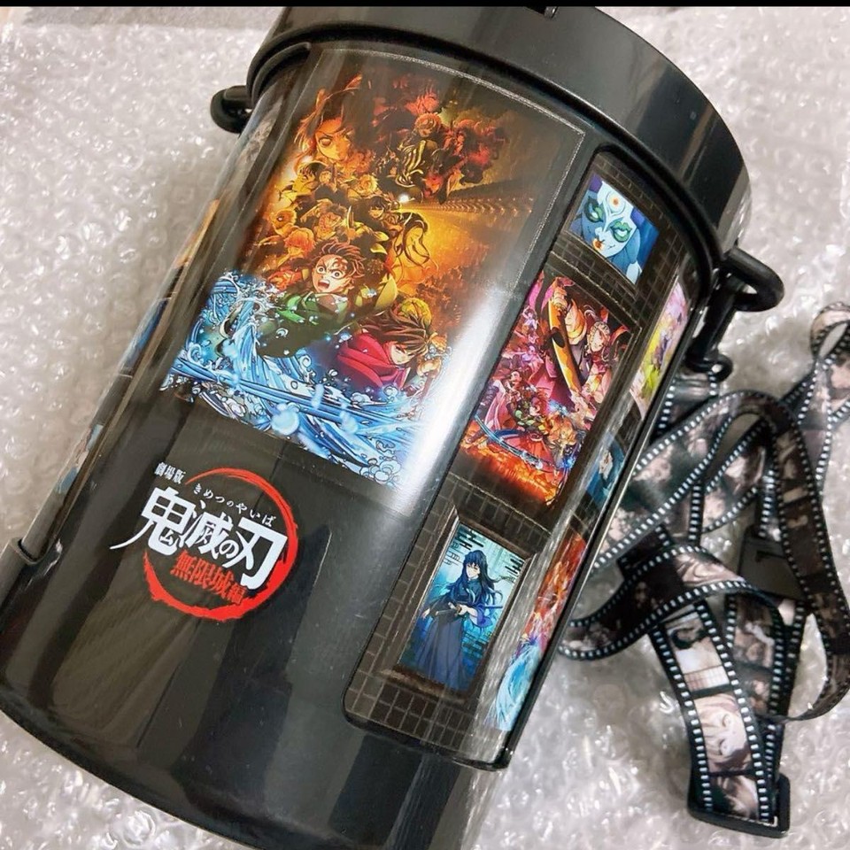 Demon Slayer Infinity Castle Popcorn Bucket Movie Limited Kimetsu no ...