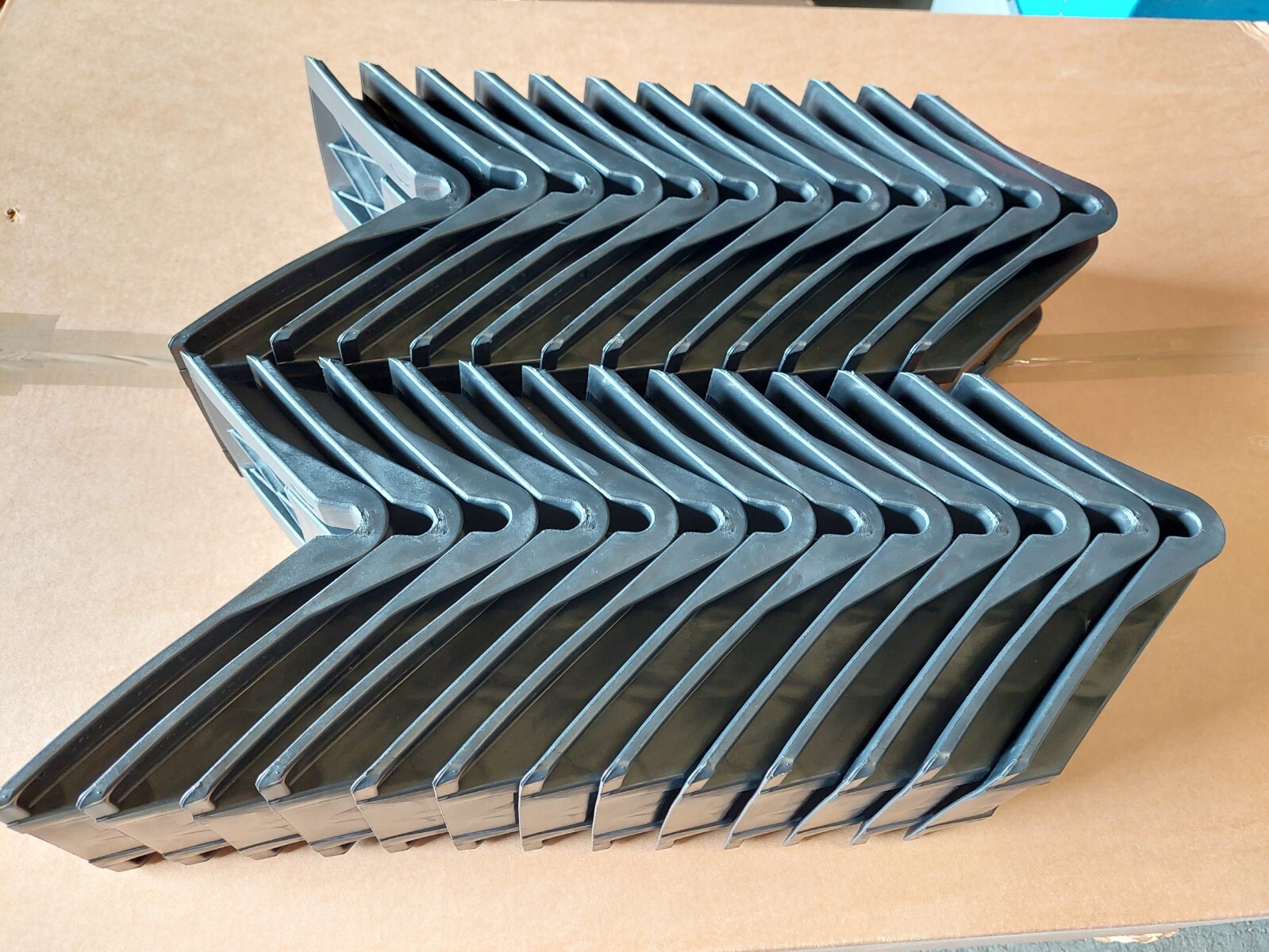 (PACK OF 25) Heavy Duty Plastic Corner Edge Protector Ratchet Strap HGV ...