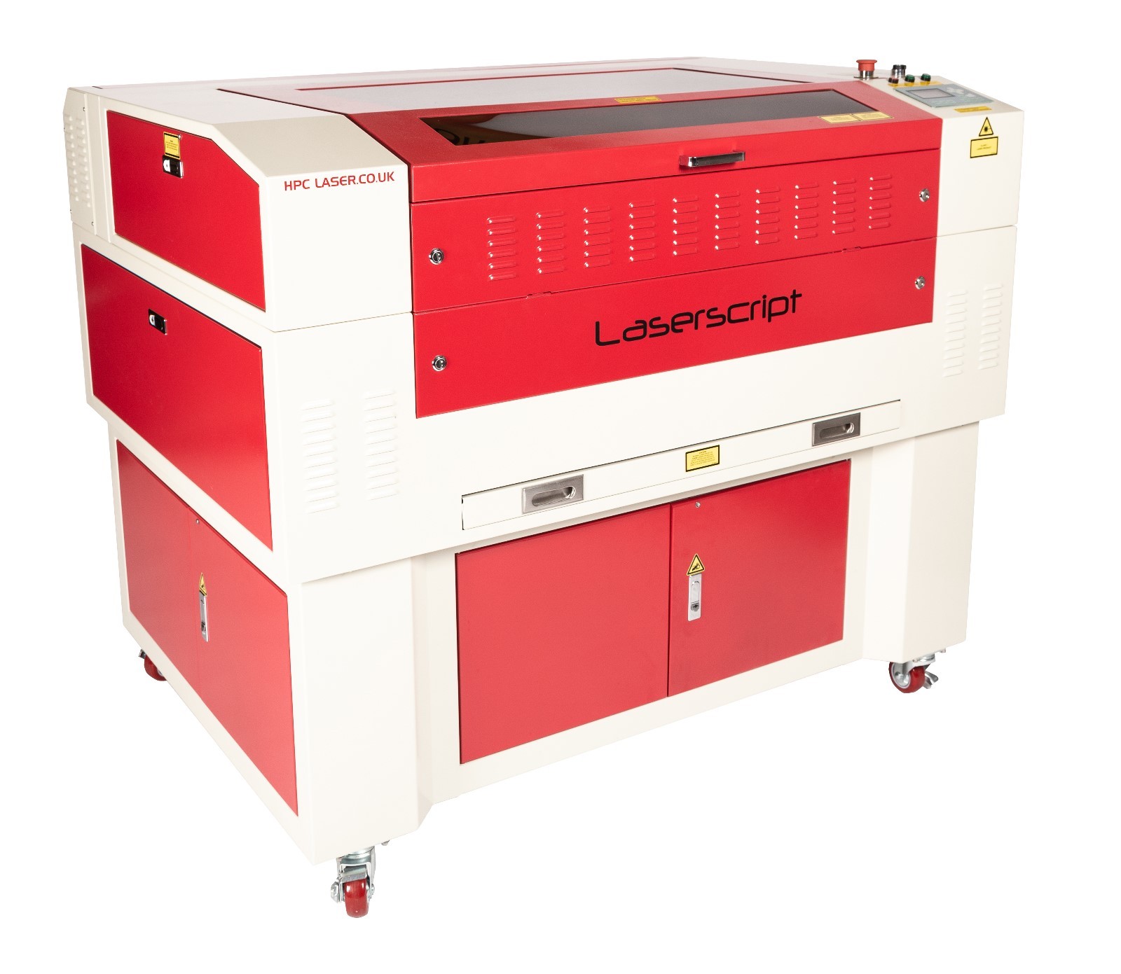 HPC LASER LS6090 80W CO2 LASER CUTTER ENGRAVING & CUTTING MACHINE ...