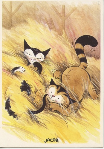 POSTCARD CARTE POSTALE / ILLUSTRATEUR / JACOB / HARTMANN / THE CAT ...