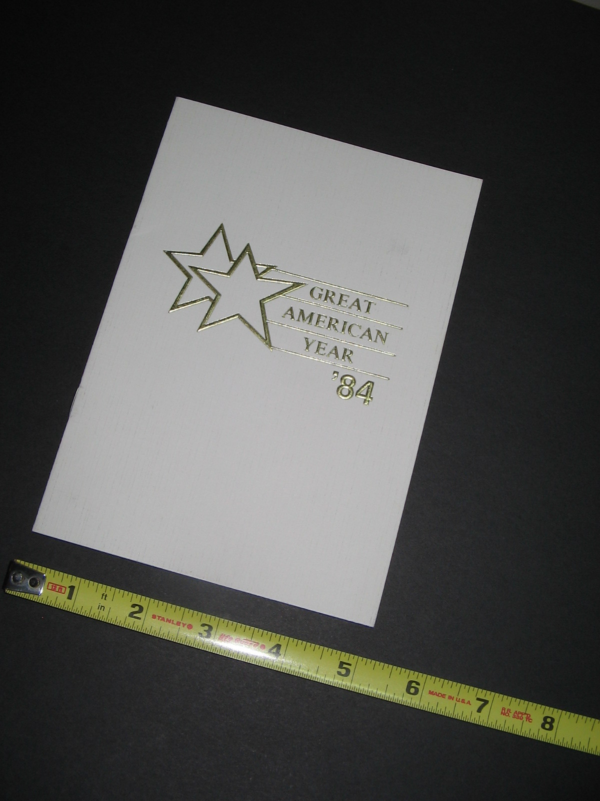 George Bush Great American Year 1984 Invitation Republican Senatorial ...