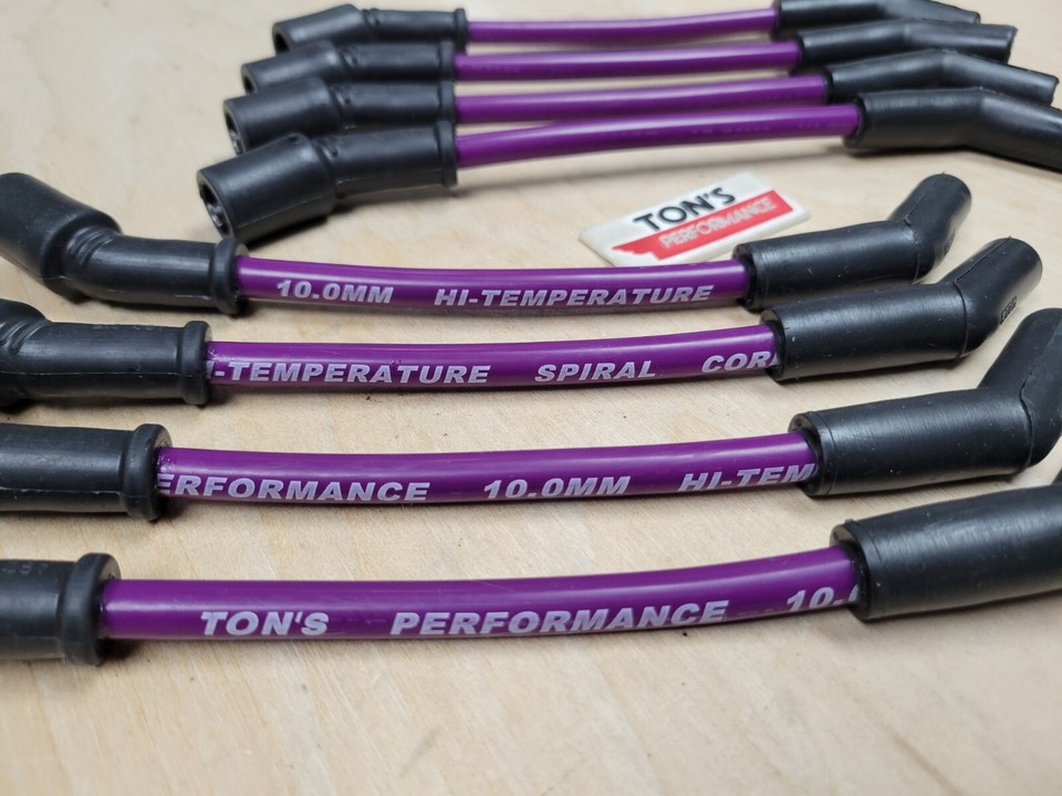 Ton's LS Spark Plug Wire Set 135 45 Corvette Camaro GMC Chevy 10MM Race ...