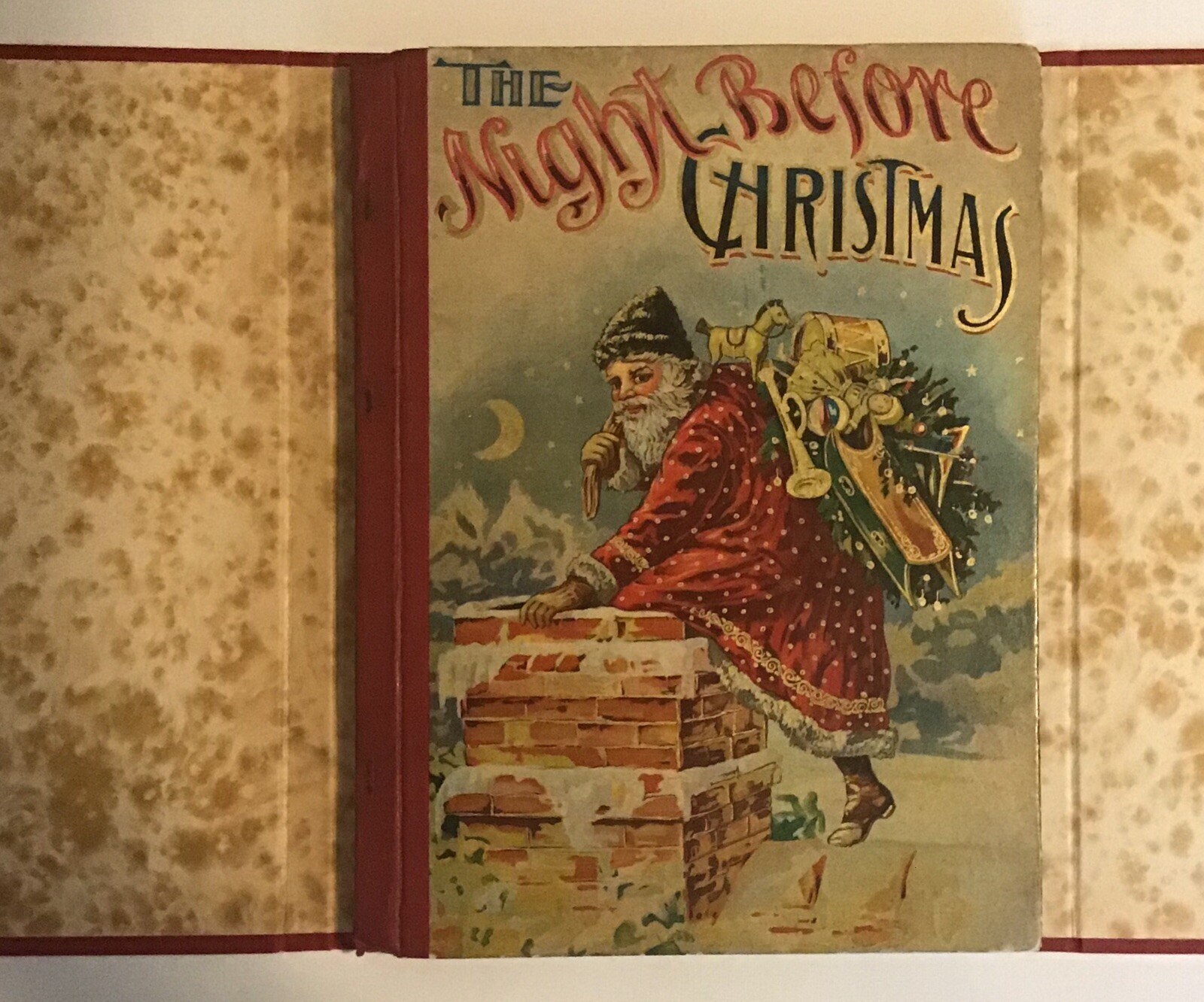 The night before christmas 1st Edition 1903 book. W.B Conkey Company | eBay