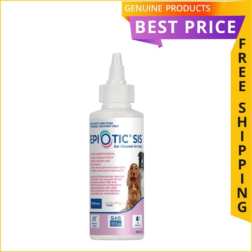 Epi Otic for Dogs and Cats Ear and Skin Cleanser 500 ML Free Shipping ...