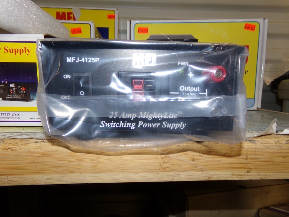 MFJ-4125, SWITCHING POWER SUPPLY, BASIC, 25 AMPS (NEW) | eBay