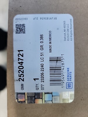 Genuine GM Engine Valve Cover 25204721, 12699256. Oem 1.5liter Equinox ...