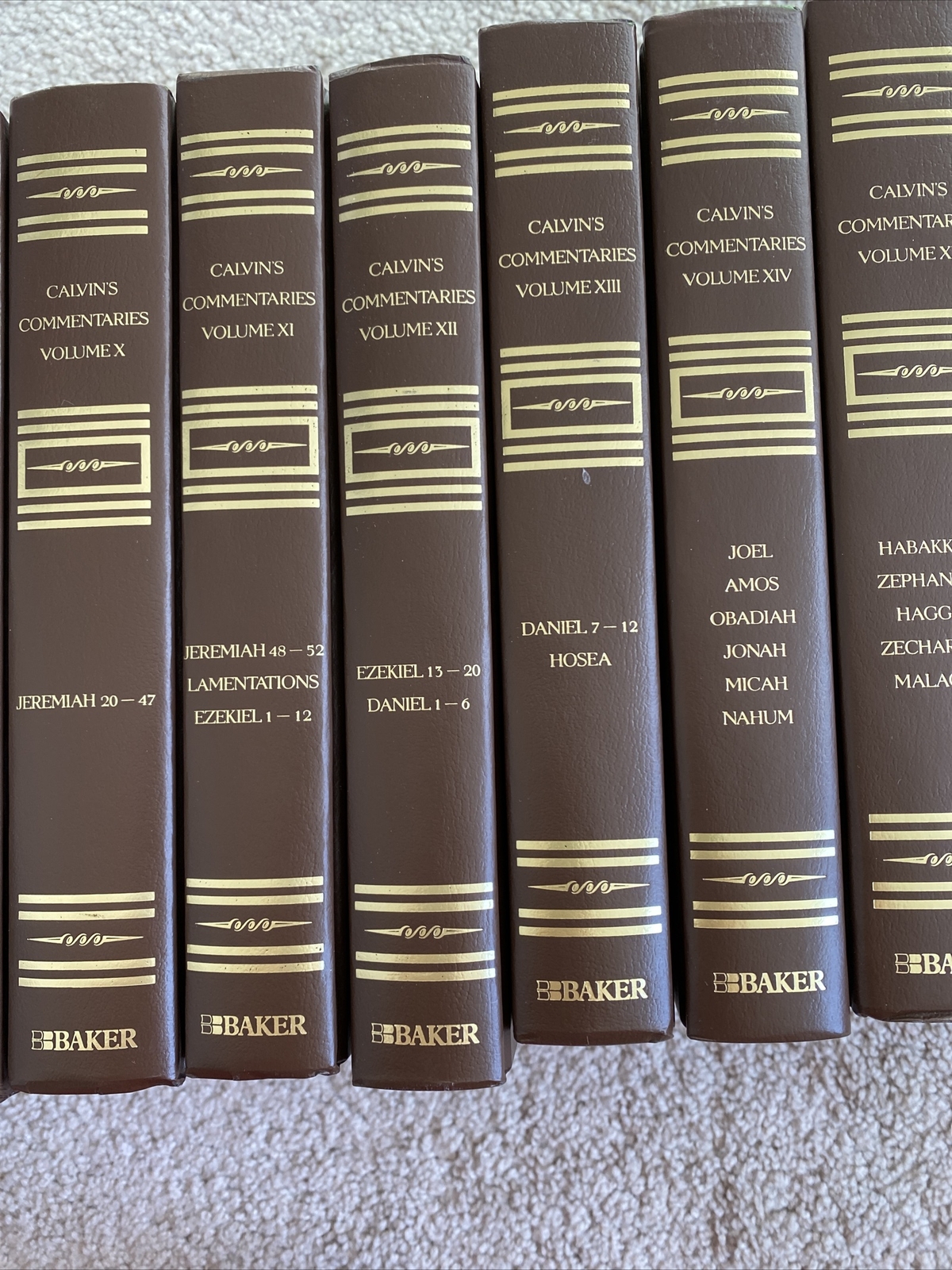 Calvin's Commentaries by John Calvin Set 22 Missing 2 9780801013317| eBay