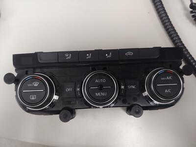 VOLKSWAGEN GOLF HEATER/AC CONTROLS GEN 7, CLIMATE CONTROL TYPE, NON ...