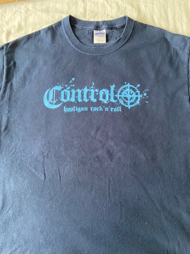 Control t shirt punk/oi Mens L | eBay UK