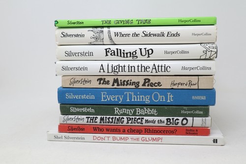 Lot of 10 Books by Shel Silverstein - Hardcover | eBay