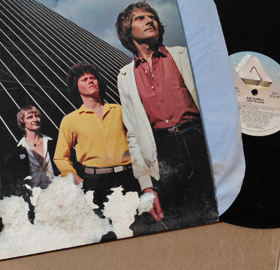 Air Supply Lost In Love 1980 Lp Original Complete Pressing Al9530 Pop ...