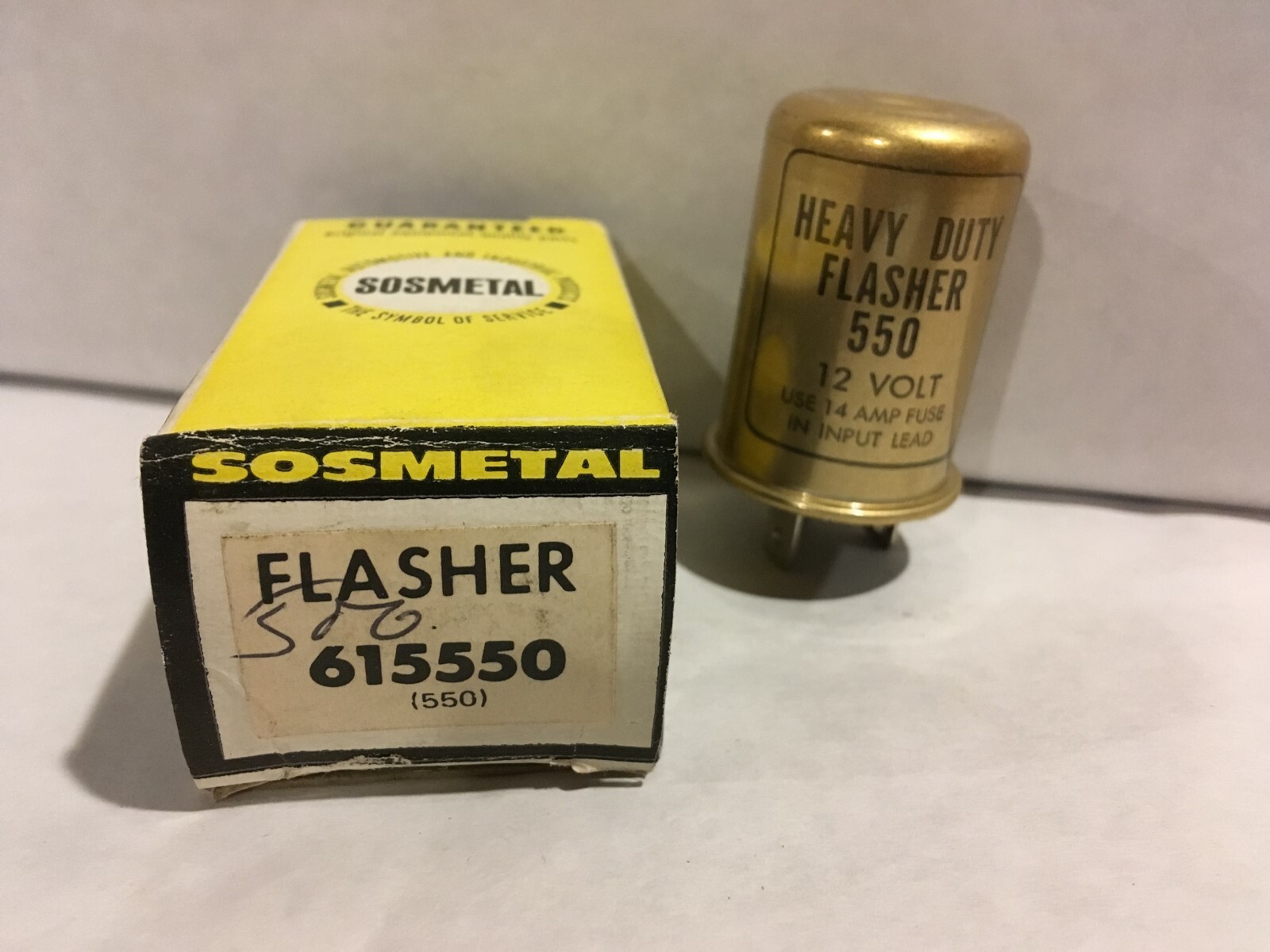 Vintage SOSMETAL 615550 IDEAL 550 Heavy Duty Flasher 12 Volt | eBay