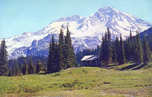 Mt. Rainier National Park Washington Ranger Patrol Cabin Point Success ...