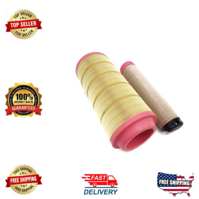 32/915801 32/915802 - JCB BACKHOE AIR FILTER ELEMENT SET INNER & OUTER ...