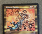 Reflect Damage Mirage NM White Red Rare MAGIC MTG CARD (DS3D1PX ...