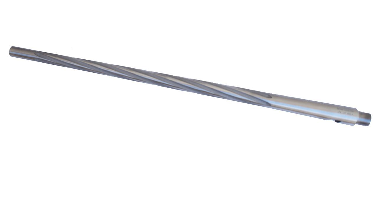 Shaw Barrels 18" Helical Fluted SS Tapered Barrel Ruger 10/22, TCR22 ...