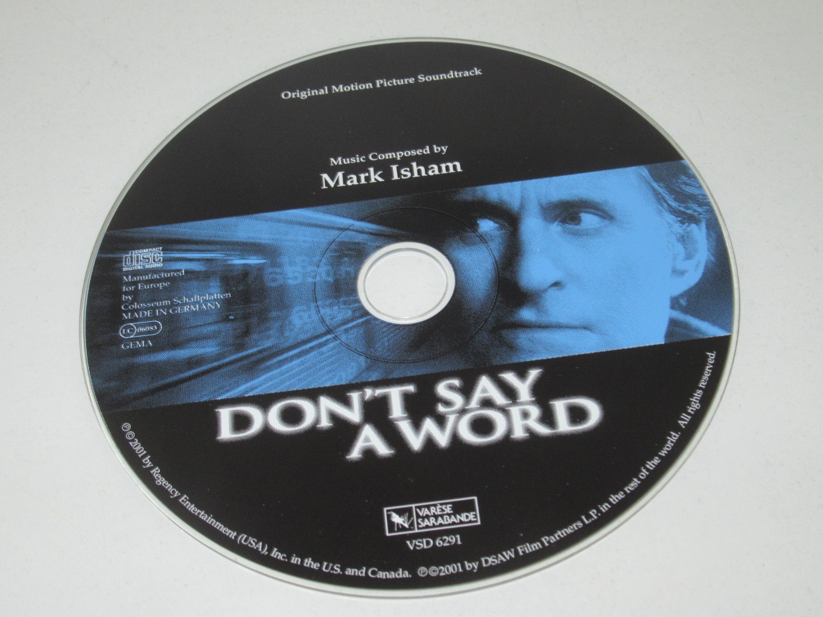 Don'T Say A Word / Soundtrack Mark Isham (Varese Sarabande VSD-6291) CD ...