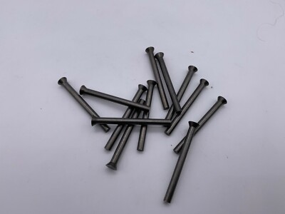 Royal .1719 (11/64) X 2" Long Bevel Headed Punches,Tool Steel Lot Of 12 ...