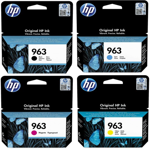 Original HP 963 Black & Colour Ink Cartridge For OfficeJet Pro 9019 ...