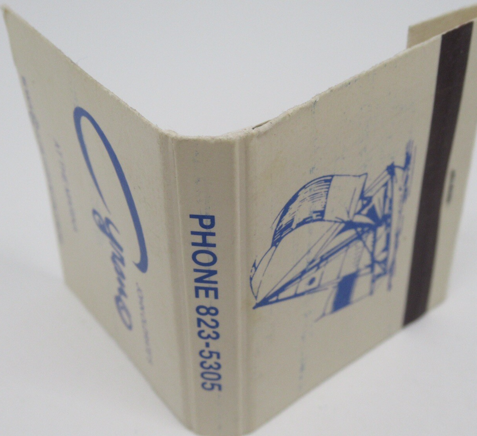 Cyrano At The Marina Restaurant Los Angeles California FULL Matchbook ...