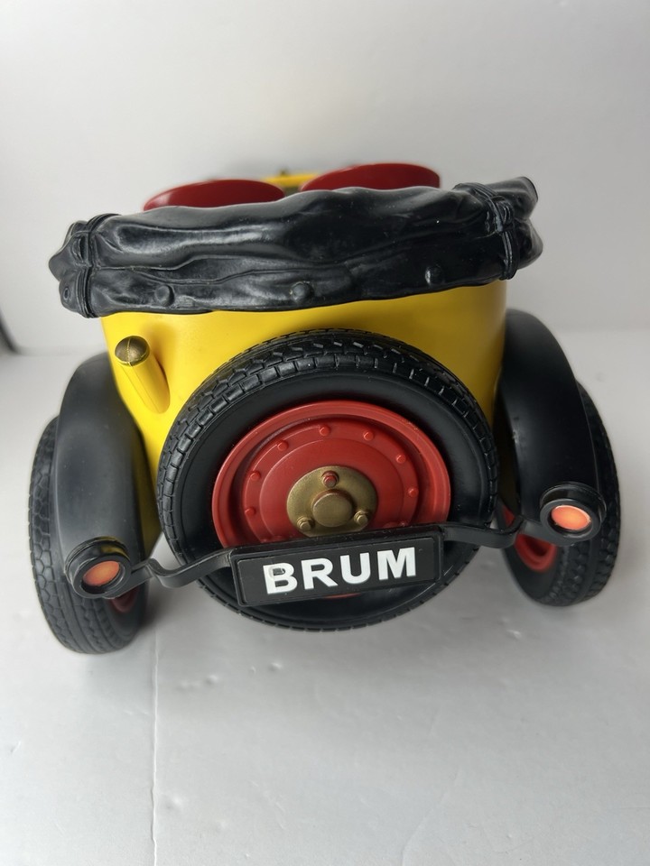 Vtg Radio Shack Ragdoll Brum Yellow RC Toy Car - No Remote - Works ...