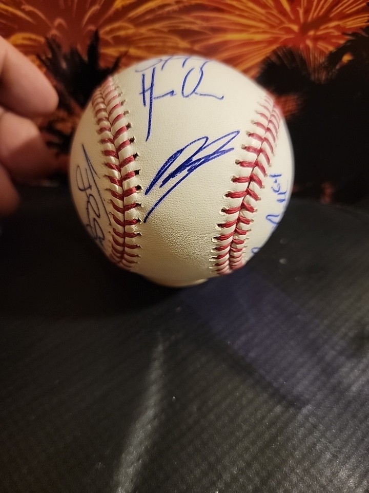 Jarren Duran Autographed Signed Baseball All Star Team Ball Rafael ...