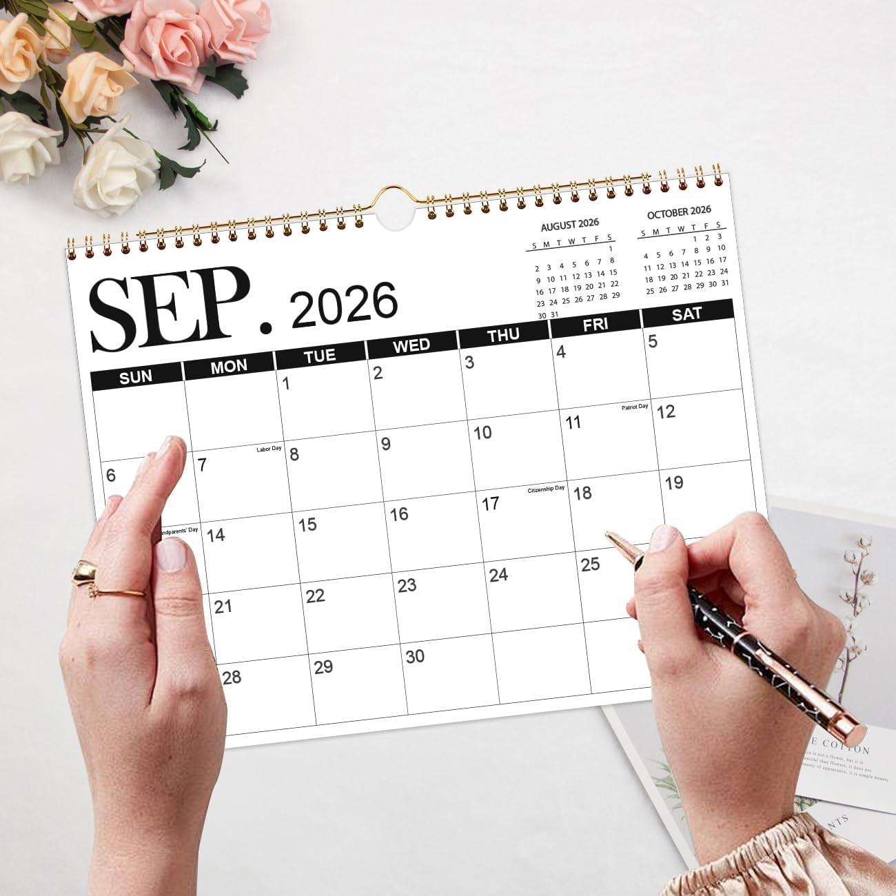 Calendar 2026 - Wall Calendar 2026 from January 2026 to