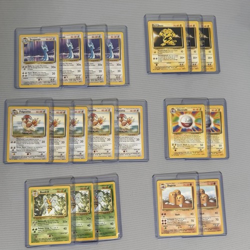 Pokemon Base Set Lot *19 Card Lot* - Discounted | eBay