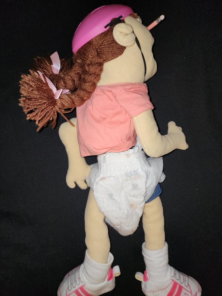SML Jeffy's Sister Feebee Puppet Jeffy Show Pink Ventriloquist | eBay